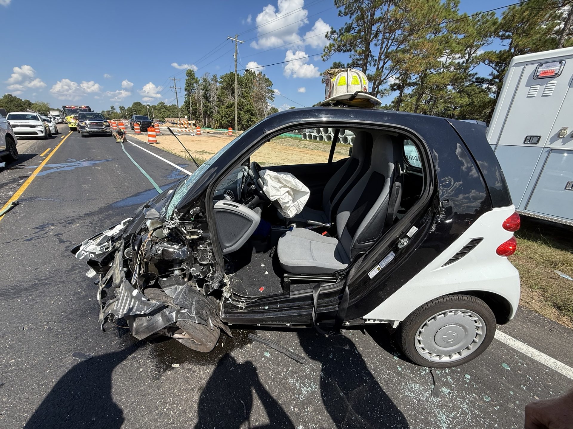 Driver airlifted after head-on crash on Highway 211 | Moore County News